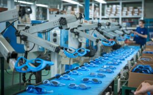 Manufacturing Details Inside Swimming Goggles Factory